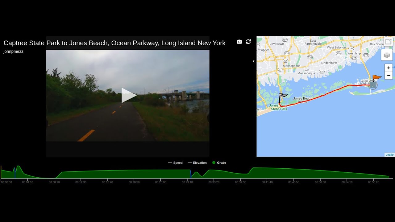 Captree State Park To Jones Beach, Ocean Parkway Bike Path, Long Island ...