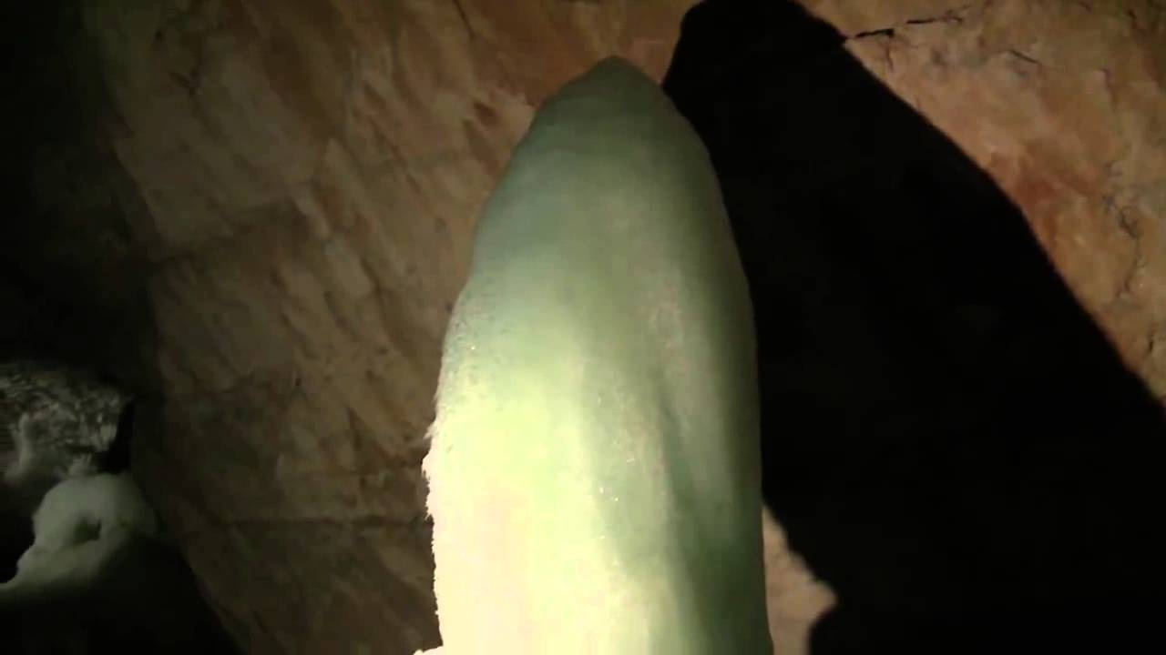 Ice Cave Ghost caught on tape in the Austrian Mountains HD - YouTube