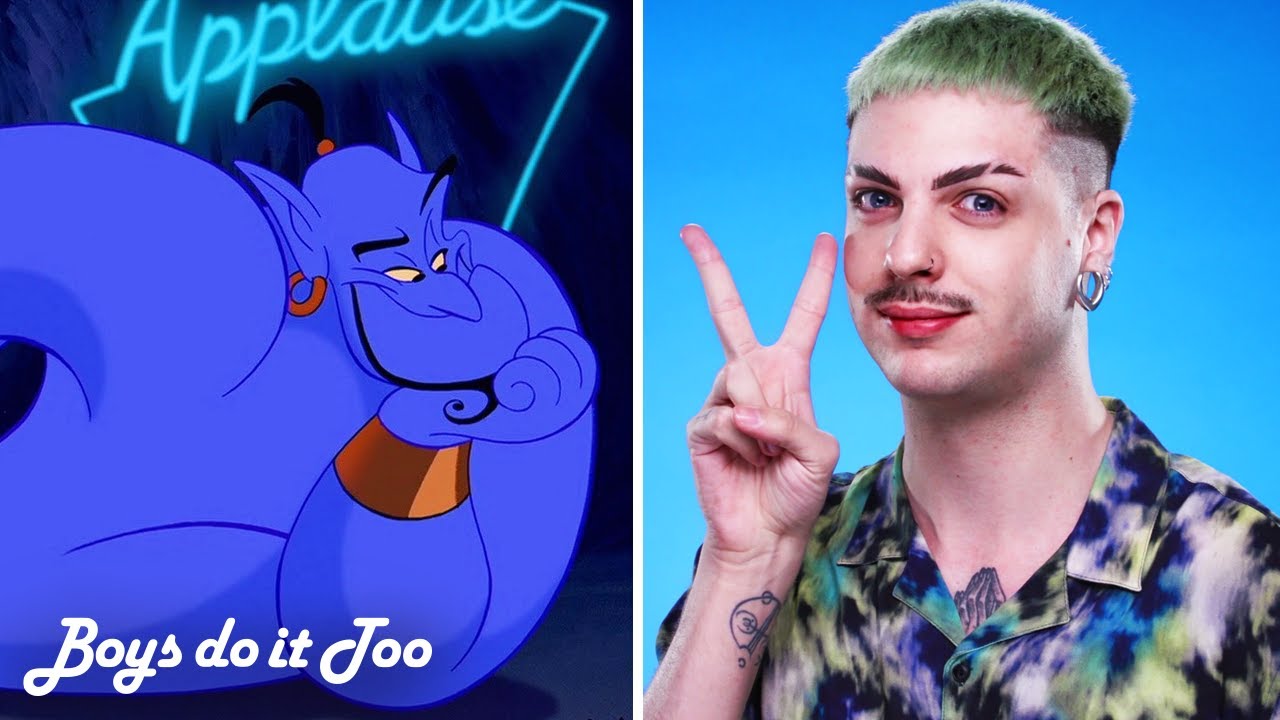 DISNEY'S ALADDIN GENIE-INSPIRED DRAG TRANSFORMATION | Boys Do It Too ...