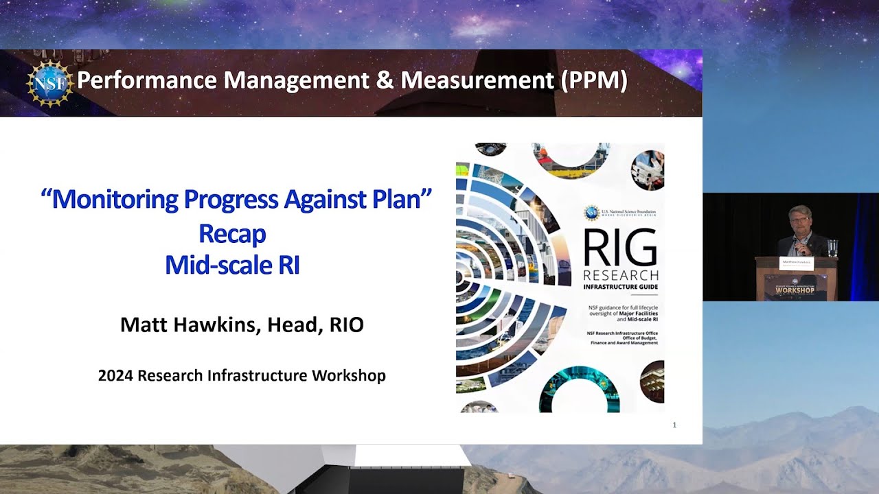 Recap of Monitoring Progress Against Plan on Mid-scale Research ...