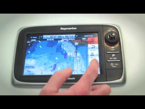 Raymarine E7 - Southampton Boat Show 2011 - YouTube