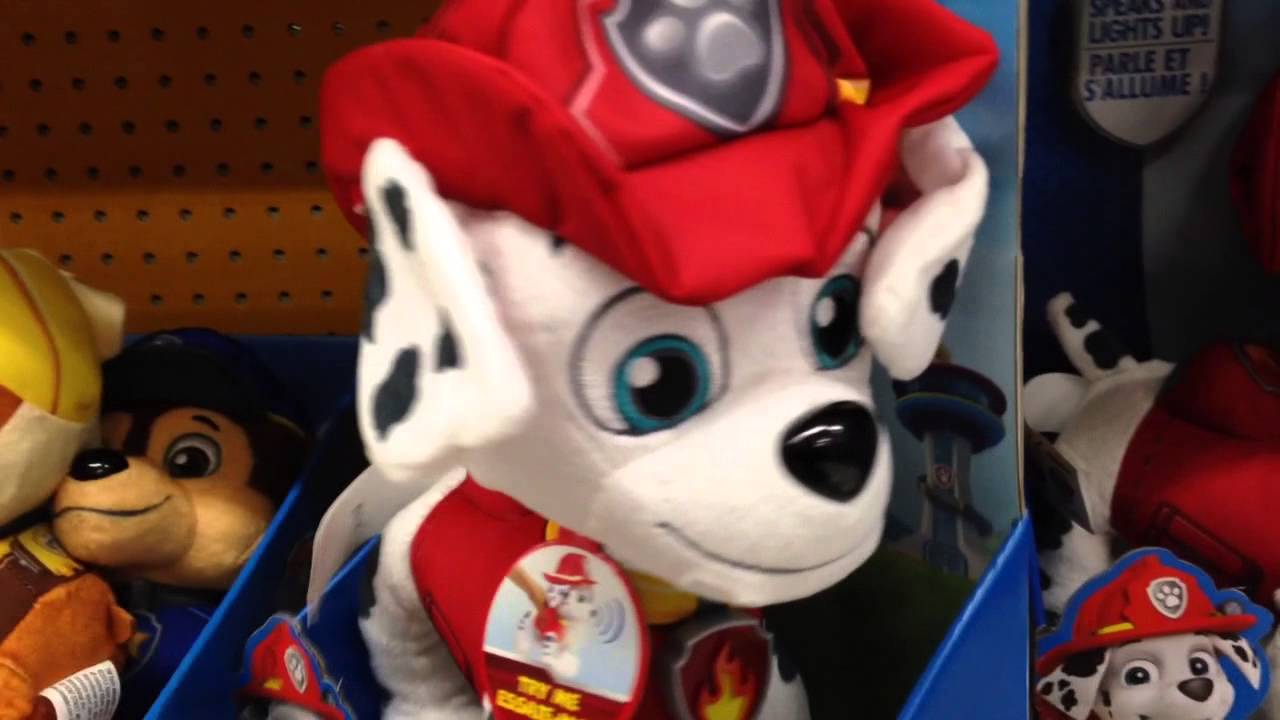 REAL TALKING MARSHALL from PAW PATROL on Nickelodeon [Toy Review] - YouTube