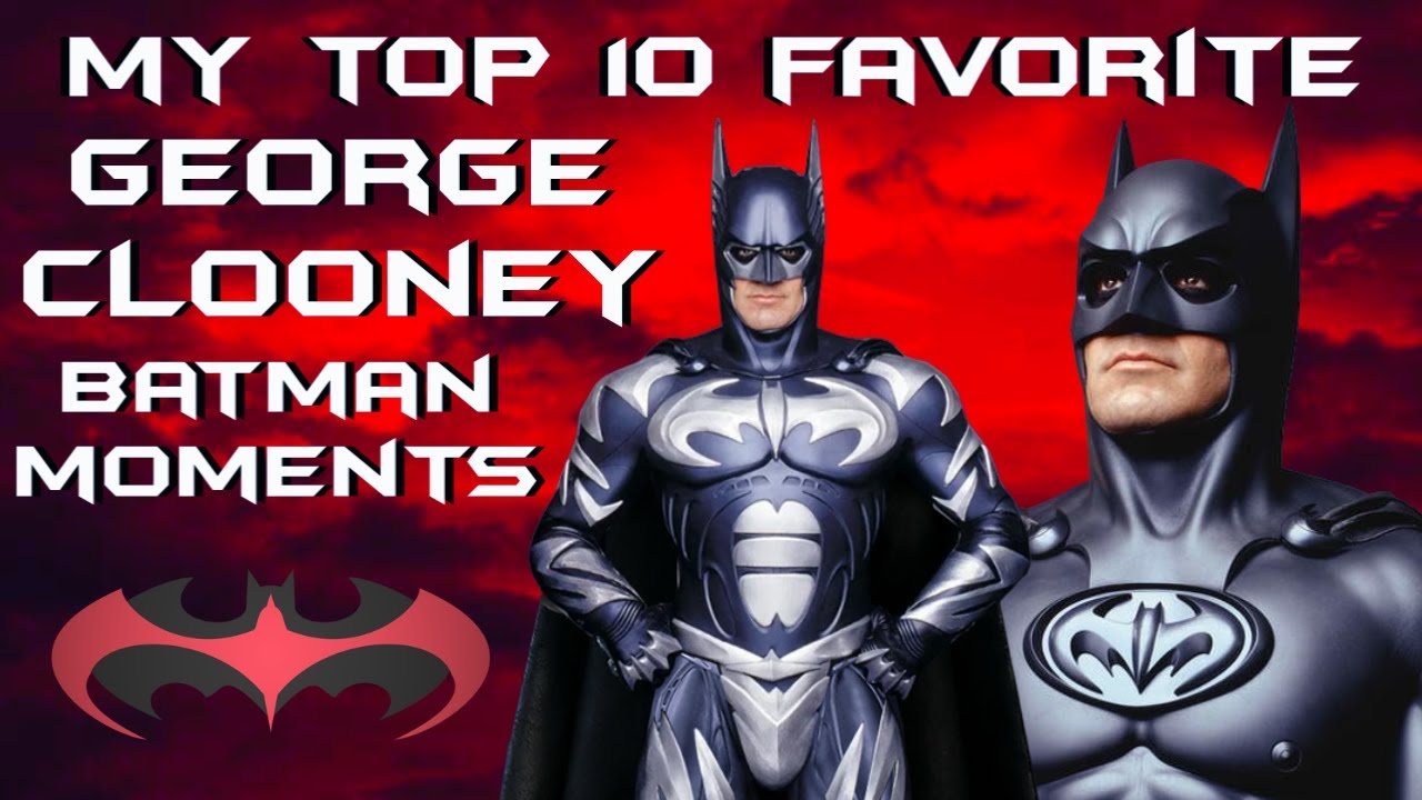 My Top 10 Favorite George Clooney Batman Moments - YouTube
