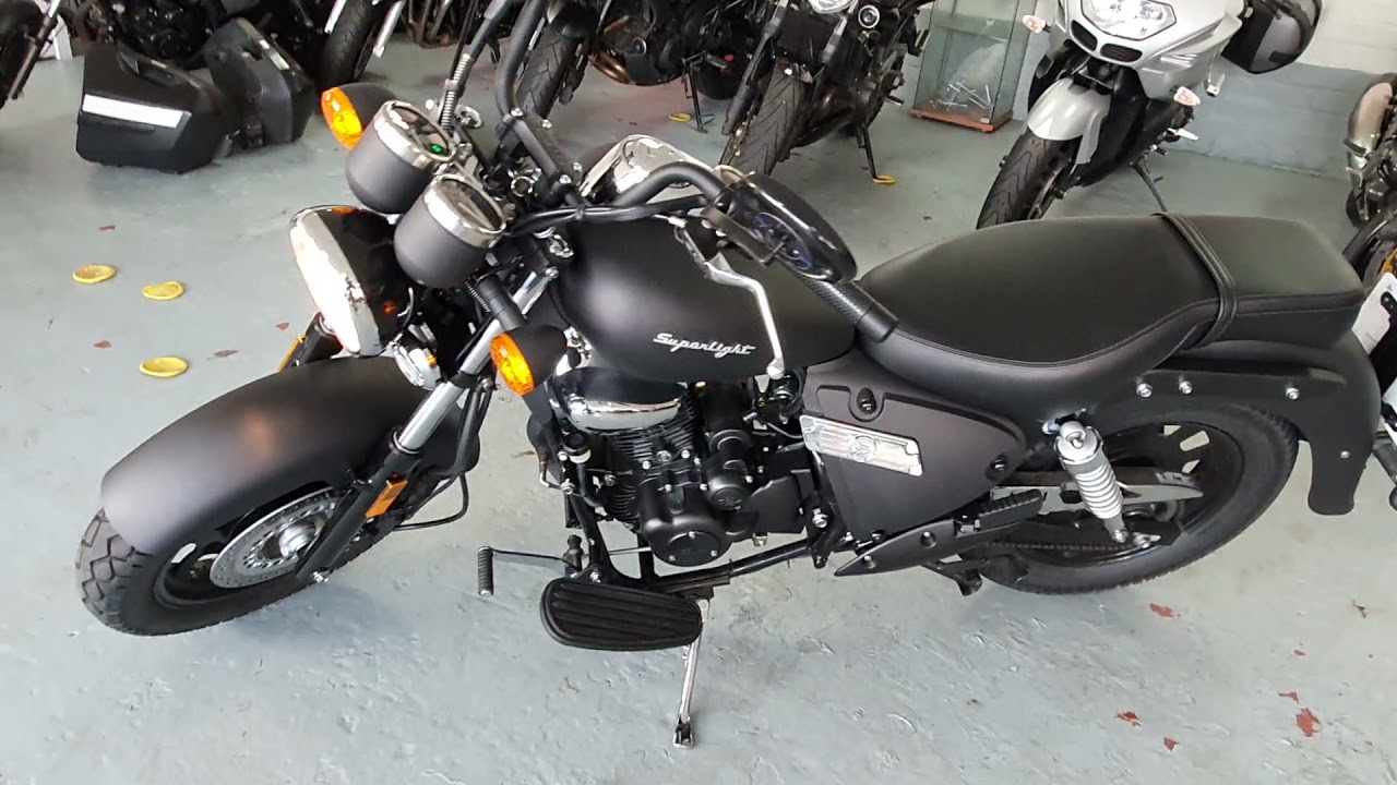 keeway superlight 125 £2195 - YouTube