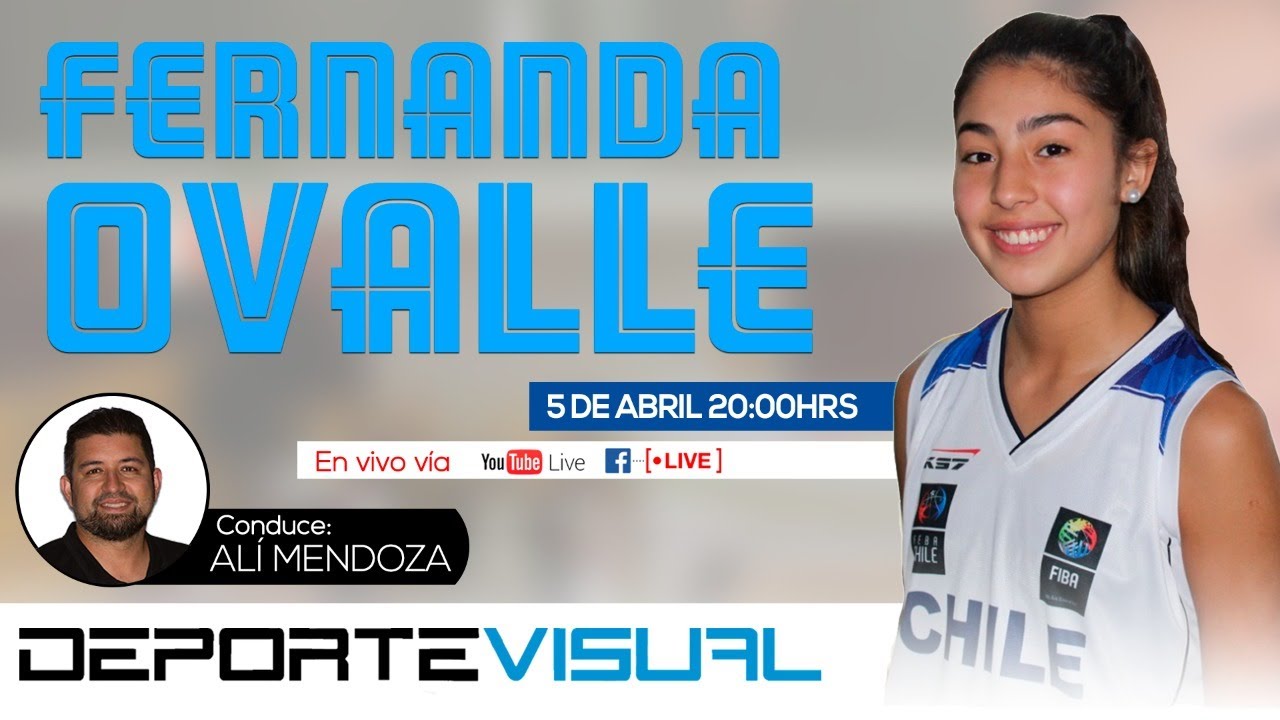 FERNANDA OVALLE EN DEPORTEVISUAL - YouTube