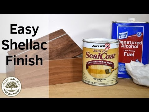 Easy to Apply Shellac Finish | Wood Finishing Tutorial