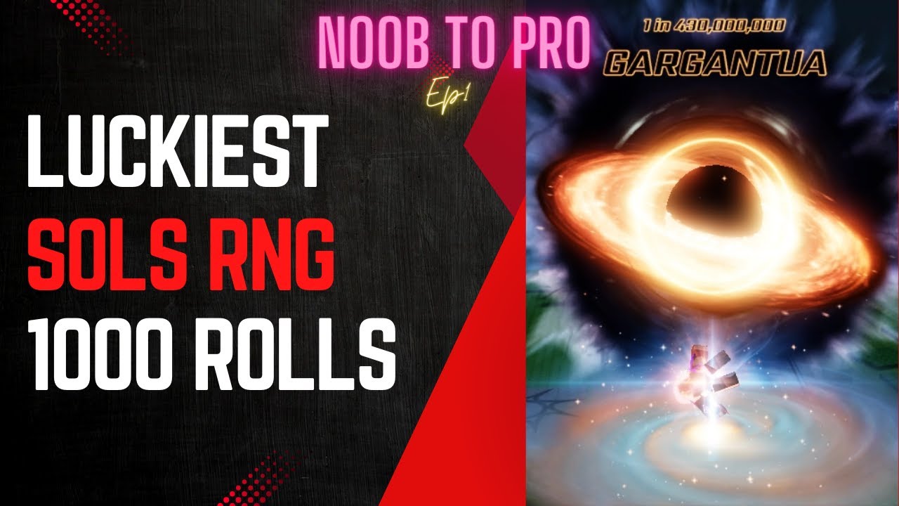 LUCKIEST SOLS RNG ACCOUNT!? ||NOOB to PRO ep.1|| (sol's rng) *ERA 7 ...