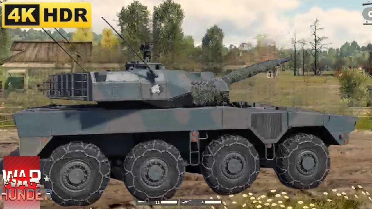 American Tank Type 16 Testing Mode with War Thunder Game play 4K HDR ...
