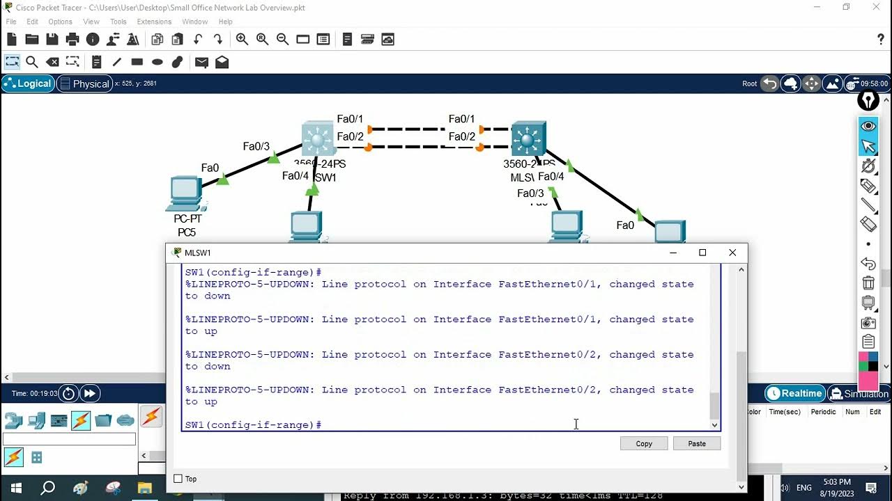 How To Configure Trunk For L3 Switch In Packet Tracer Ccna Ccnp