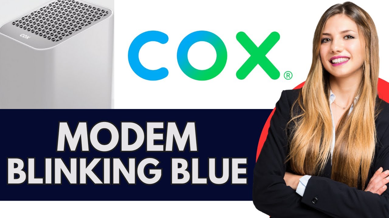 How To Fix Cox Modem Blinking Blue (2025) - YouTube