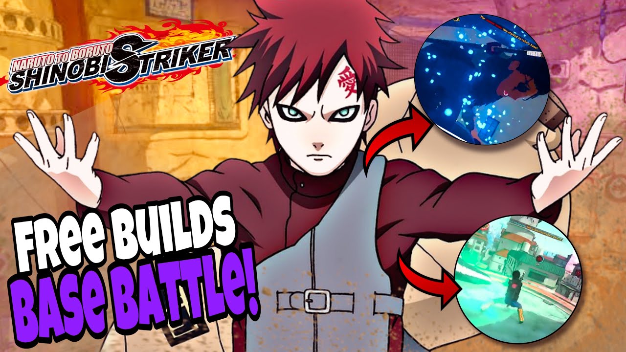 The Best Free Builds For Base Battle In Naruto Shinobi Striker! - YouTube