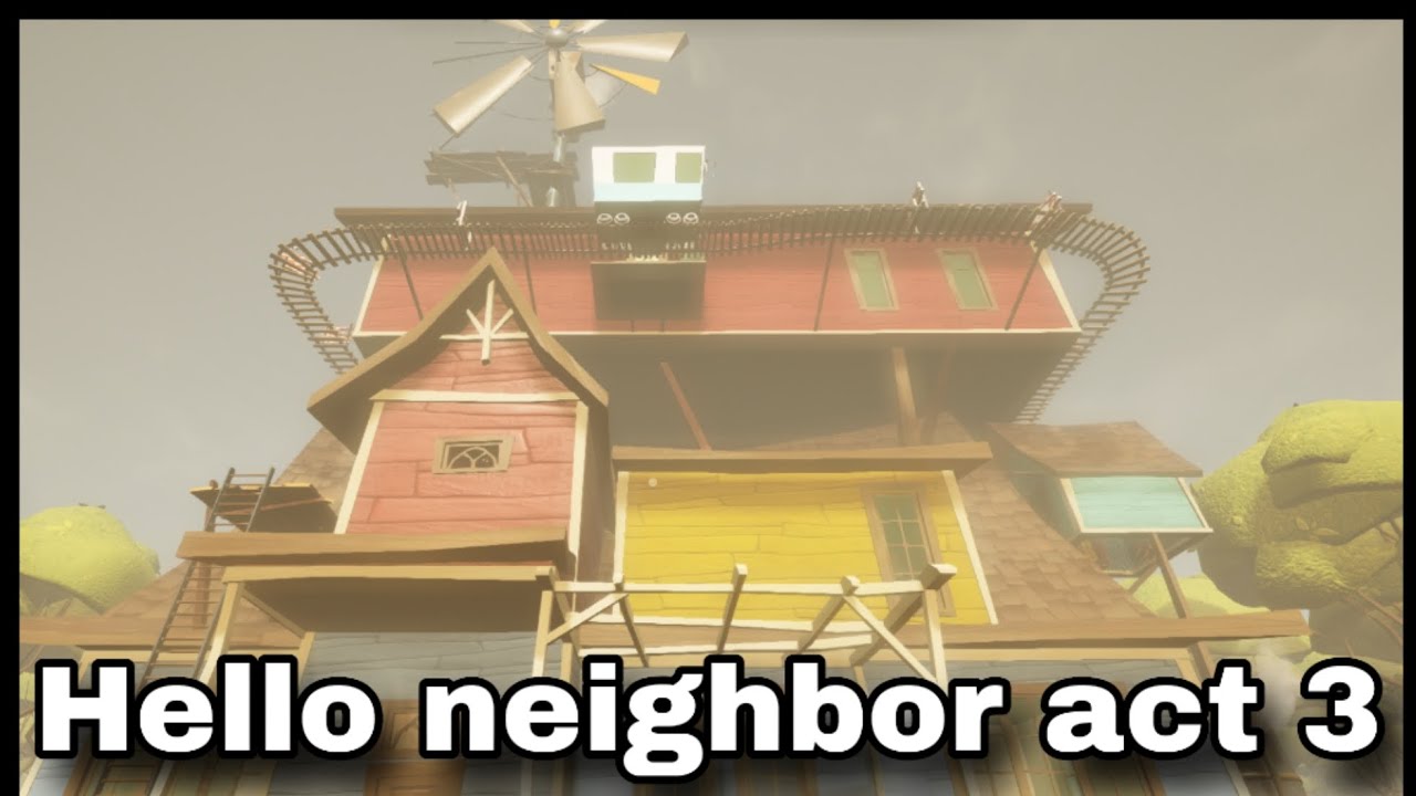 Hello neighbor act 3 - YouTube