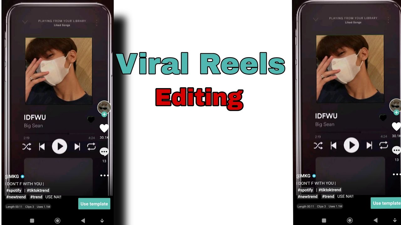 How to Instagram trending viral Reels Editing Tutorial || Instagram ...