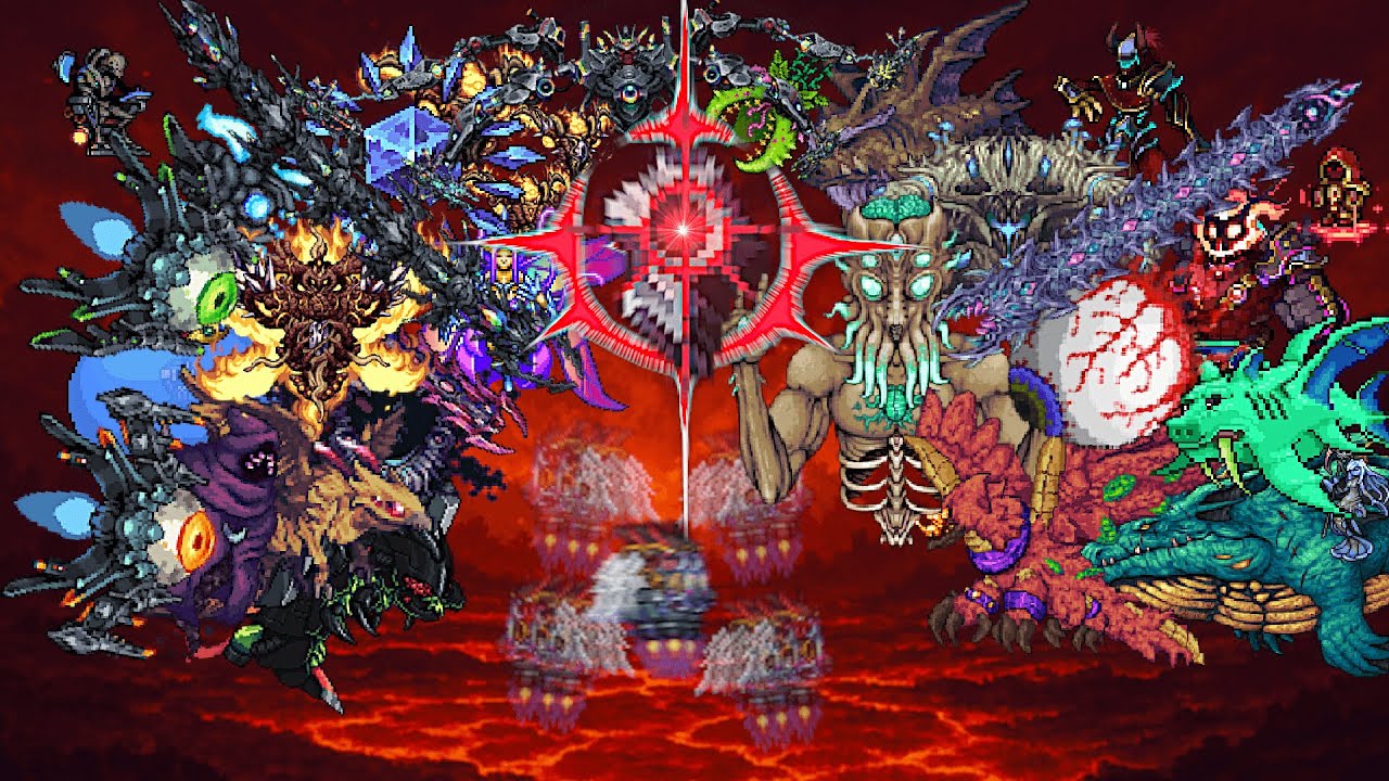 Facing Terraria Calamity’s TRUE Final Challenge: The Boss Rush - YouTube