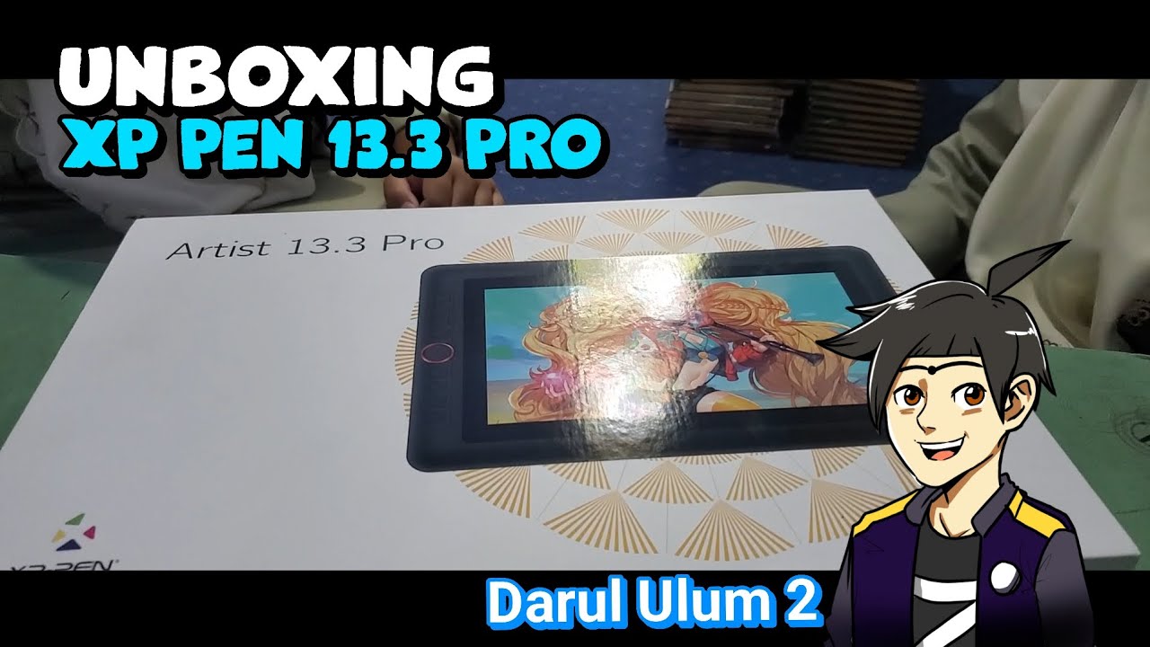 Unboxing XP Pen 13.3 Pro | Cocok untuk dibeli Sekolahan? - YouTube