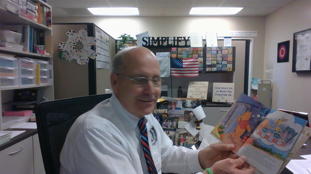 Storytime with Mr. Stinson Winnie the Pooh - YouTube
