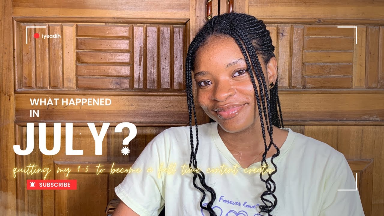 Quitting my 9-5 to become a full time content creator| What happened in ...