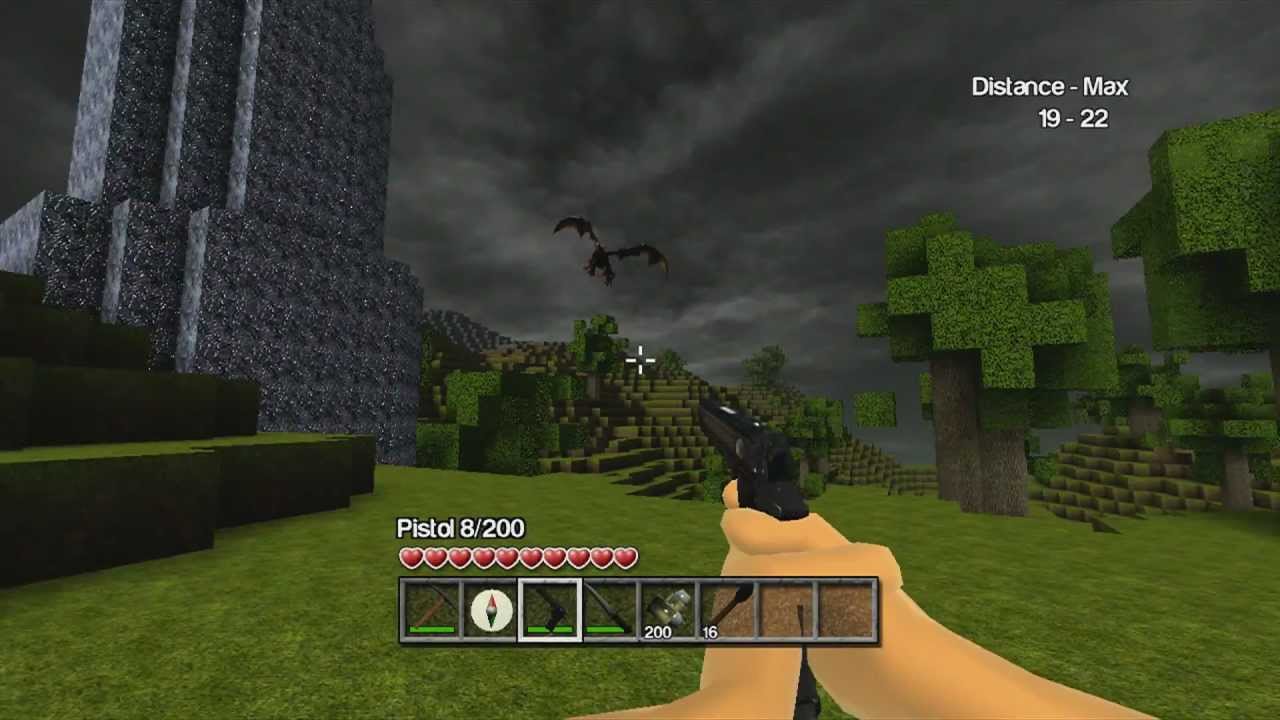 CastleMiner Z Dragon Preview - YouTube