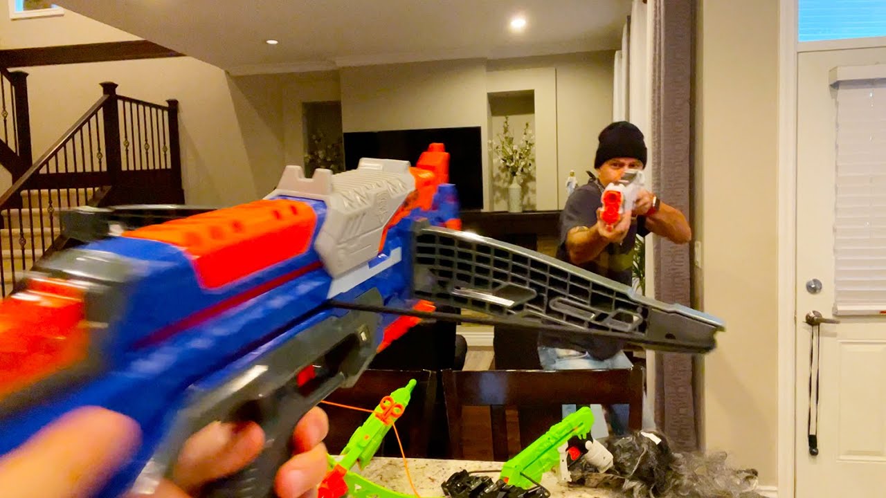NERF WAR: NERF BROS - YouTube