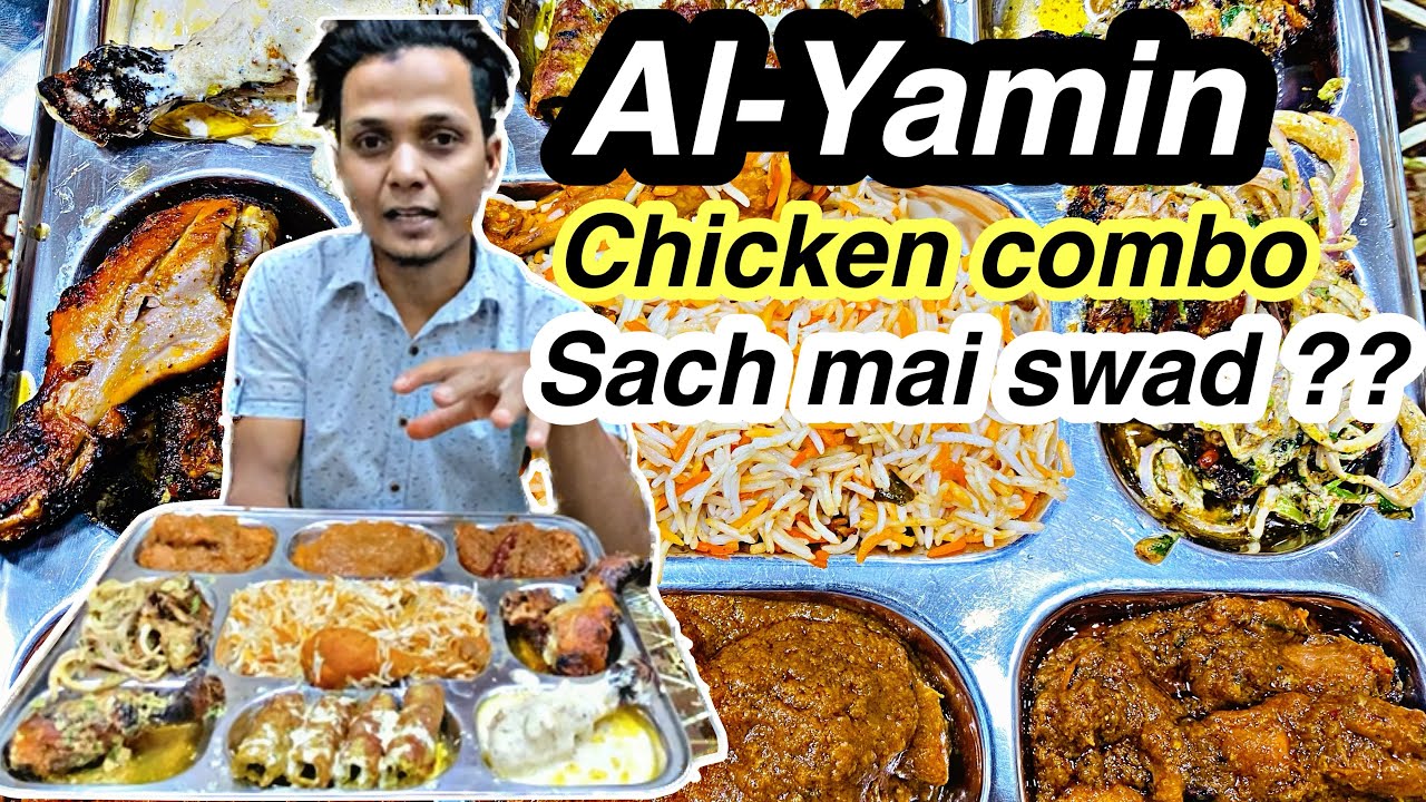 Al Yamin jama masjid 9 items combo of non veg food | best non veg food ...