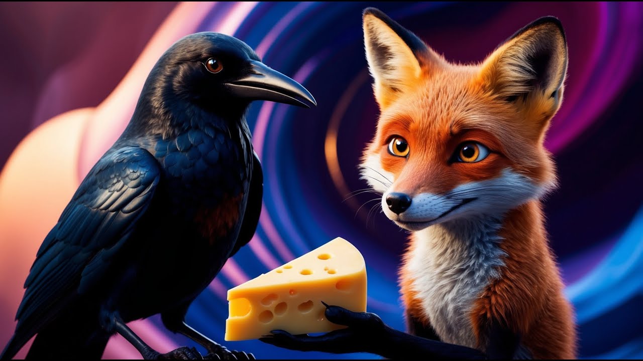 The Crow Cheese Capers#story #cartoon #anime - YouTube