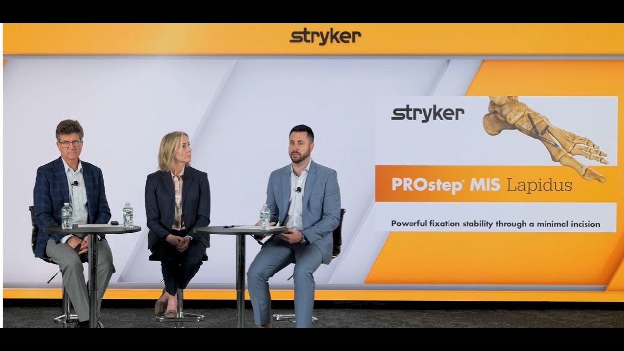 PROstep MIS Lapidus | Live launch event panel discussion and cadaveric ...