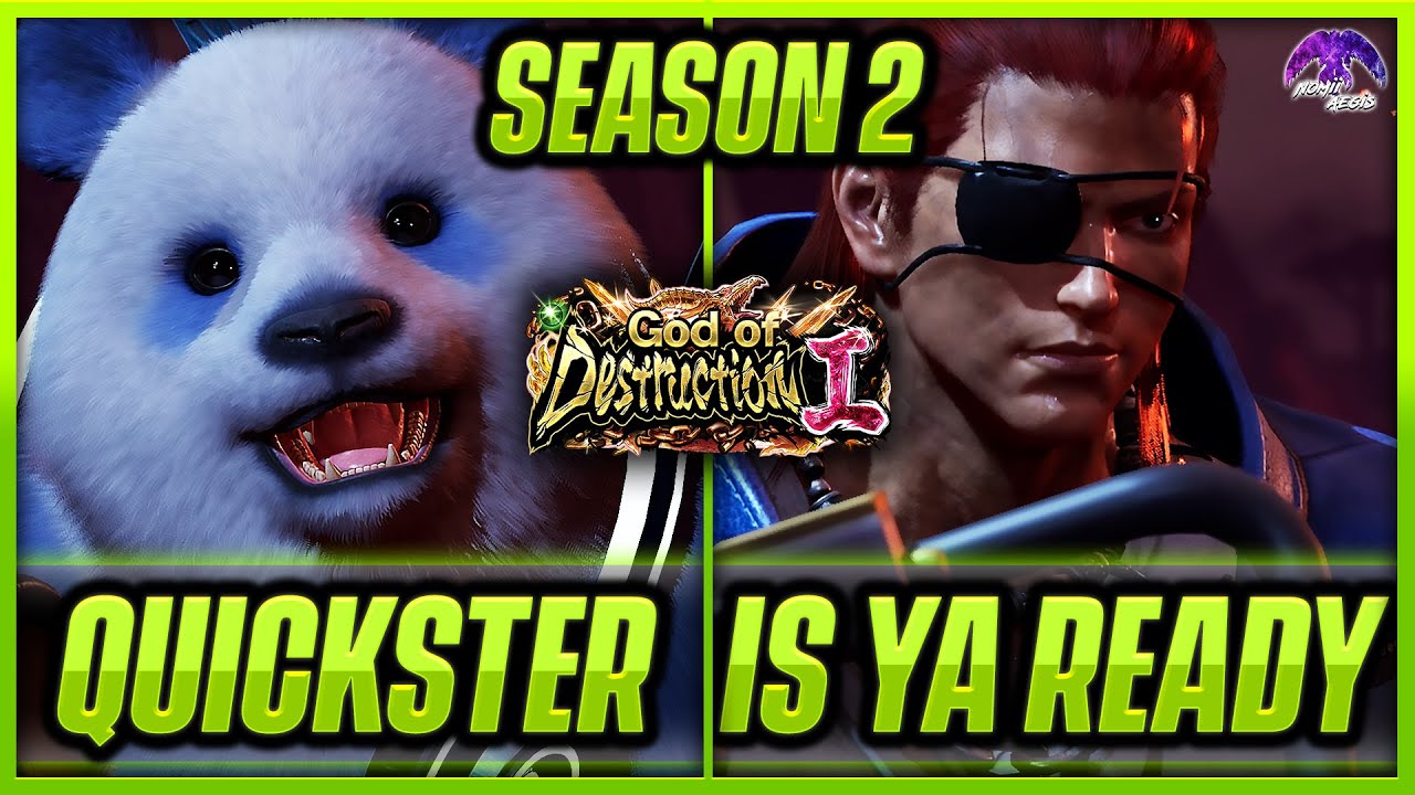 T8 S2 The Quickster (GOD 1 Panda) VS IsYaReadyy (GOD 1 Hwoarang ...
