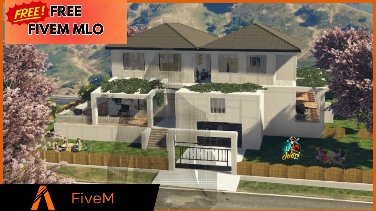 Free Fivem MLO / (Free) Villa - Fivem MLO House - Custom Fivem MLO ...