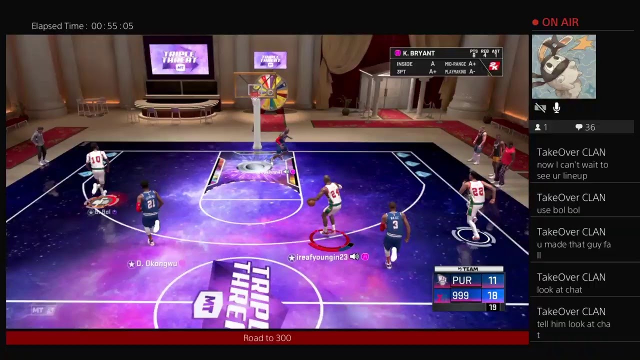 2K20 Triple Threat and Take over is giving free locker codes on my ...