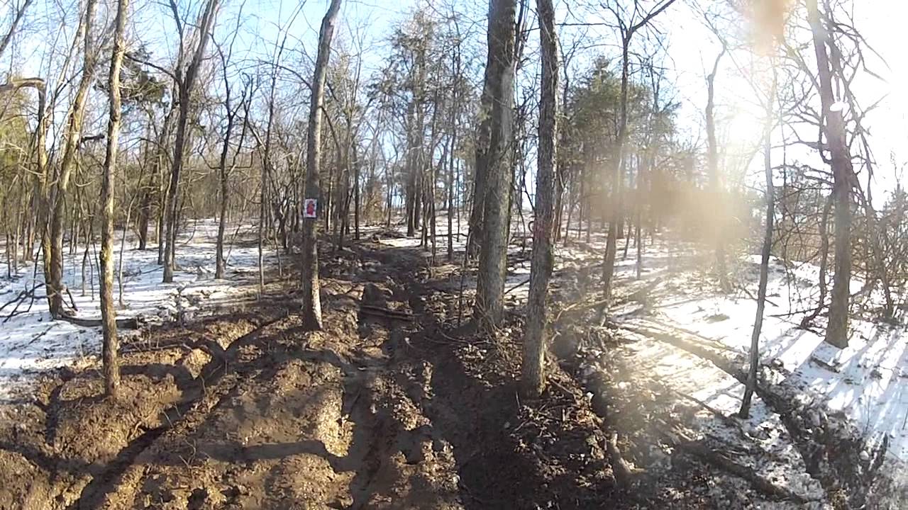 Start and first lap of hare scramble race - YouTube