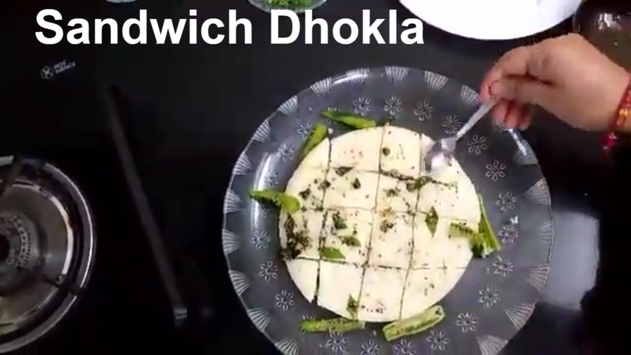 Sandwich Dhokla- Easy and Quick Recipe for Snack time! - YouTube