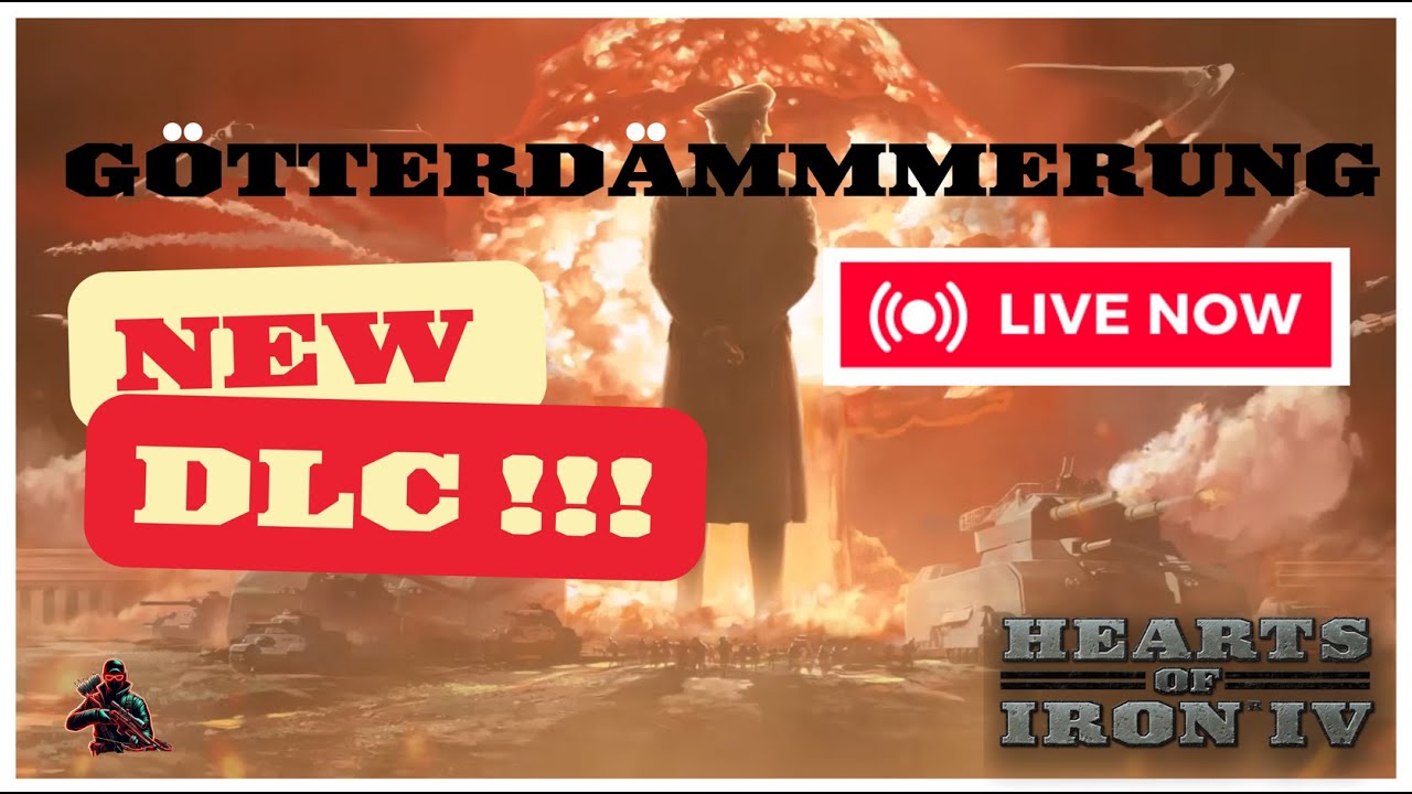 🔴 GOTTERDAMMERUNG | NEW DLC | DIRECTO #hunterhoi4 #directo #gameplay ...