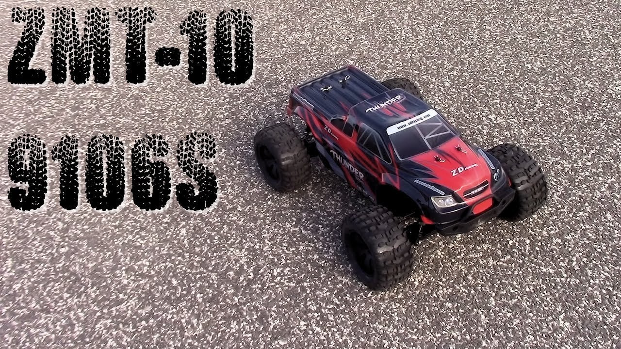 ZD Racing ZMT-10 (9106S) - 1:10 Brushless RC Monster Truck - "FULL ...