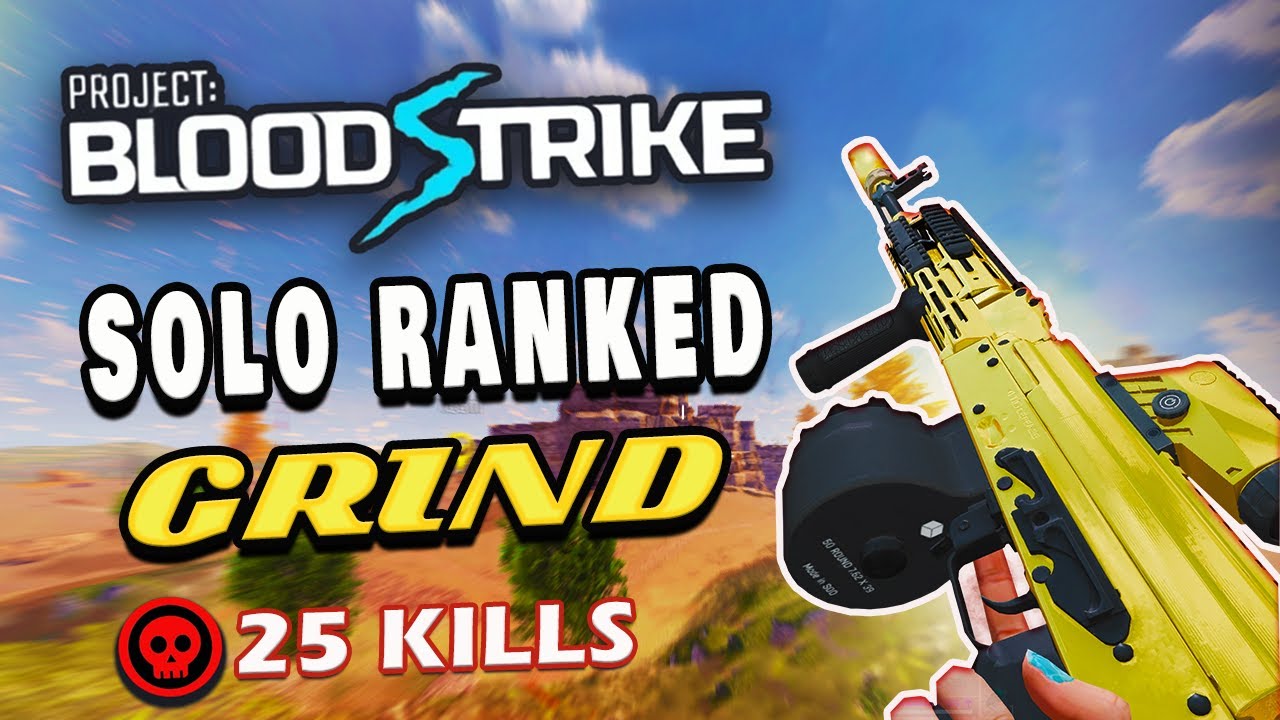 SOLO RANK GRIND TO LEGEND | Solo Ranked Game | Blood Strike - YouTube