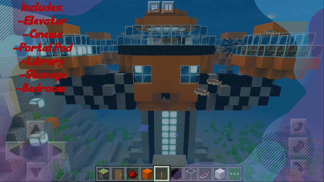 My Octonauts Base On Minecraft - YouTube