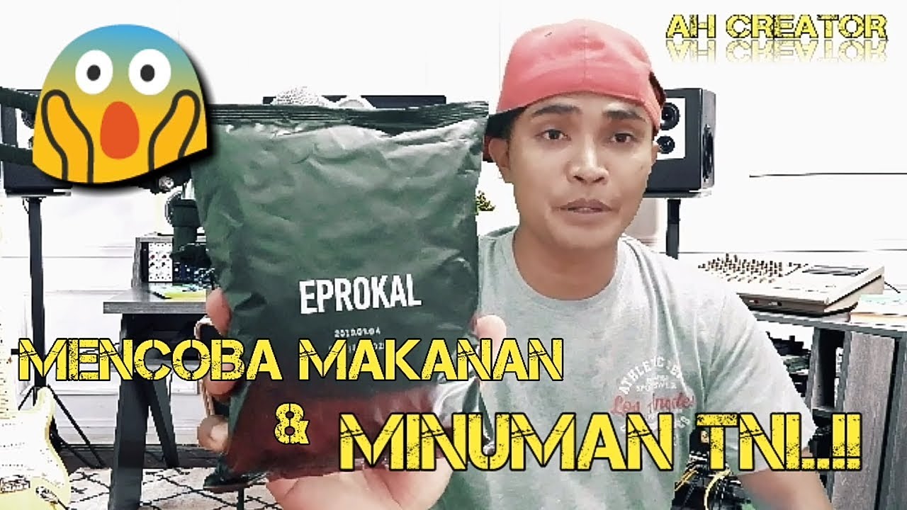 MENCOBA MAKANAN DAN MINUMAN TNI \ POLRI || PROBAR - IMUKAL - YouTube