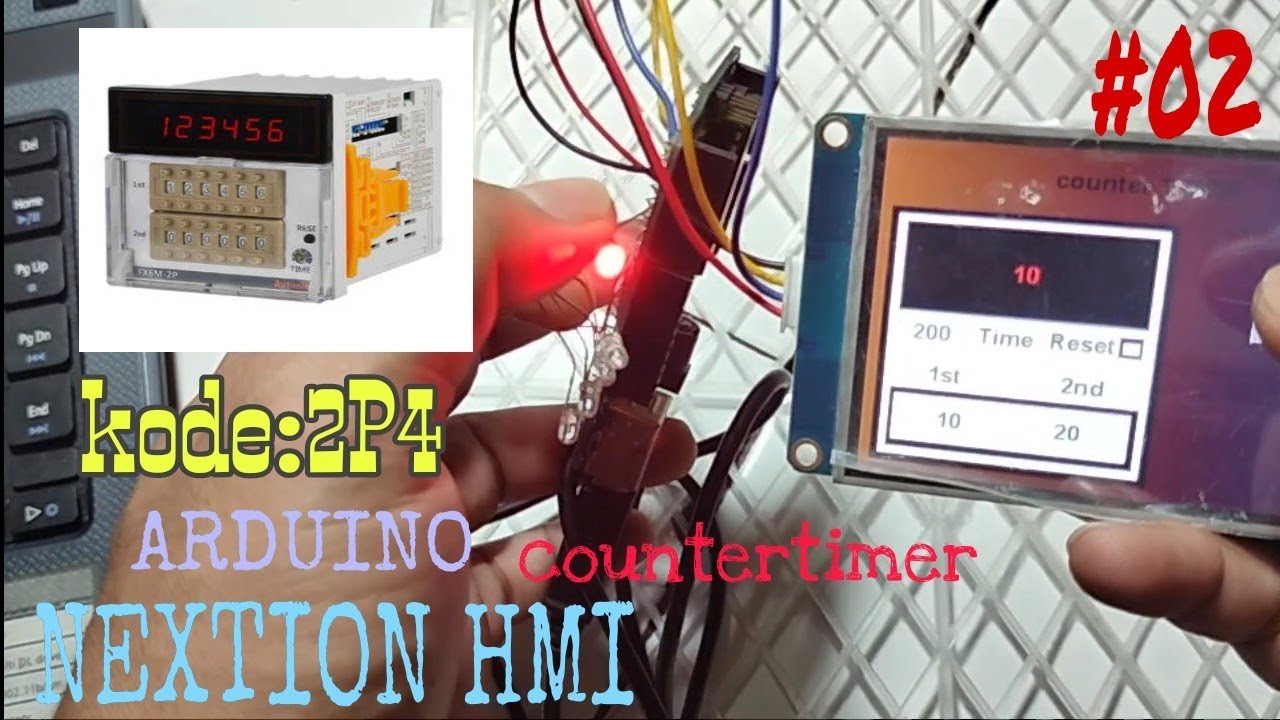 Counter Timer Arduino Nextion Display Part2 Youtube 2278