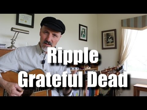 Ripple - Grateful Dead - Play Along - Guitar Lesson - YouTube