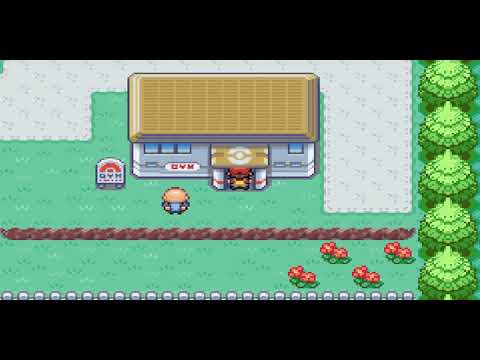 pokemon fire red walkthrough part-25 Viridian city gym - YouTube