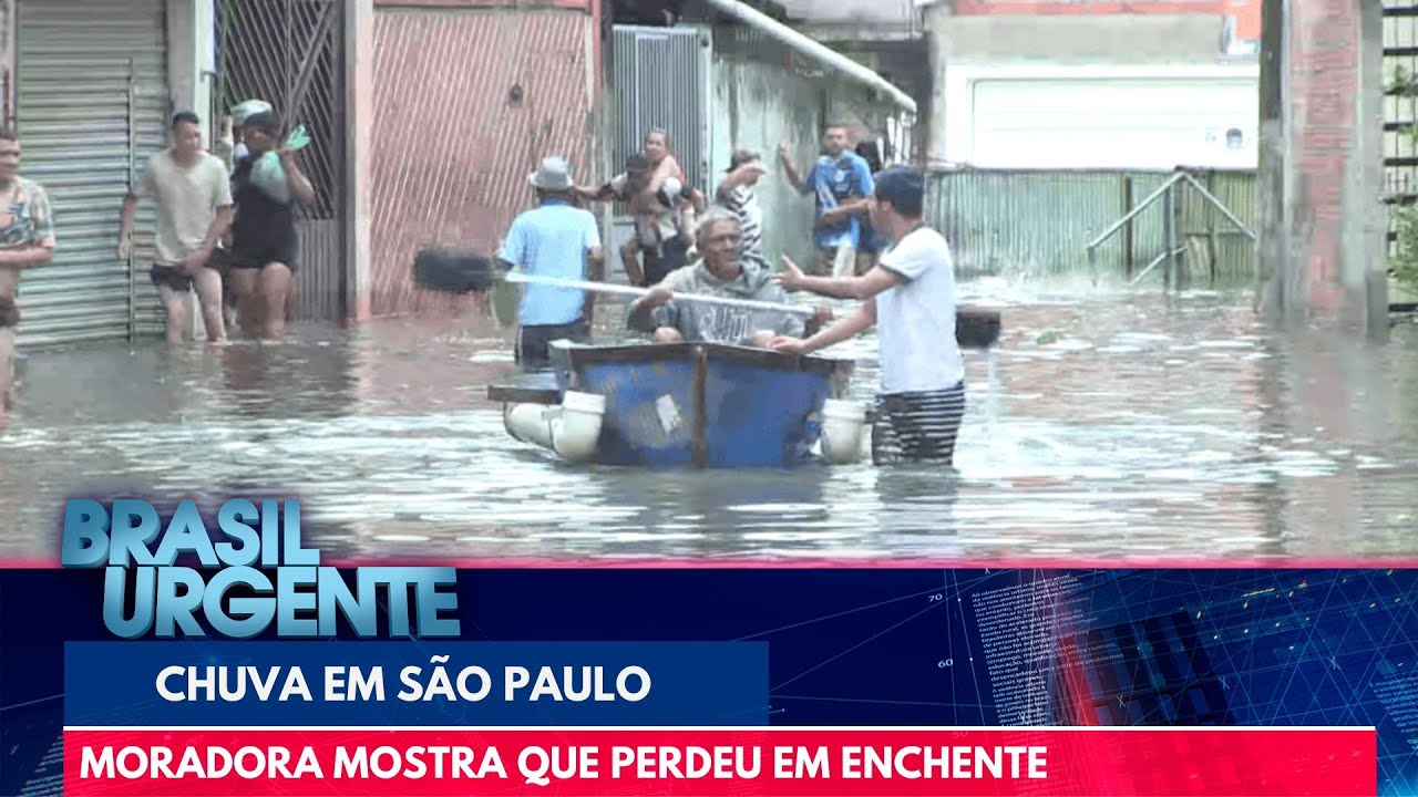 Moradora mostra que perdeu tudo após ter casa invadida por enchente ...