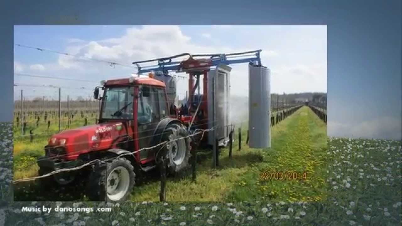 2014 Bertoni Crop Sprayer 1 for Vineyards & wine making - YouTube