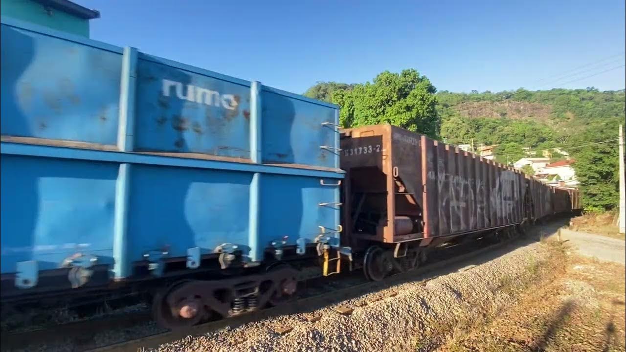 Triplex Cargueira Vazia da GT22 #4636 Rumo Com HFC Ex-Ferropar - YouTube