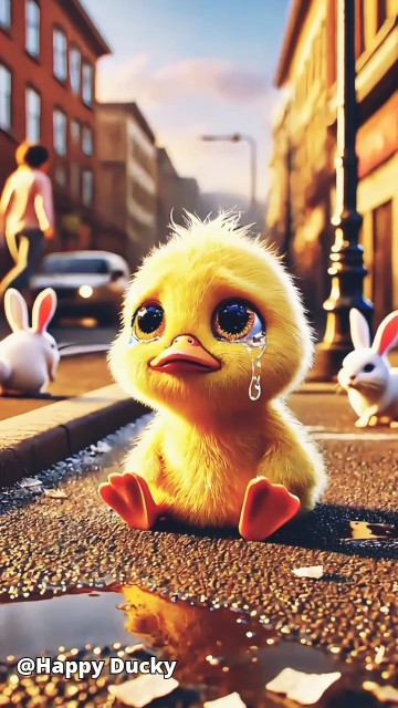 #sad ducks#shortsfeed #ai #duck #rabbit # - YouTube