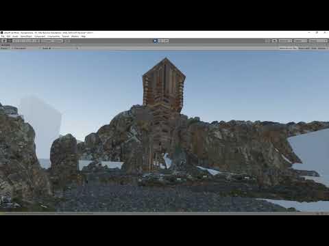 unity HDRP (AAA)work in progress environment designing using Quixel megascans personal project ...