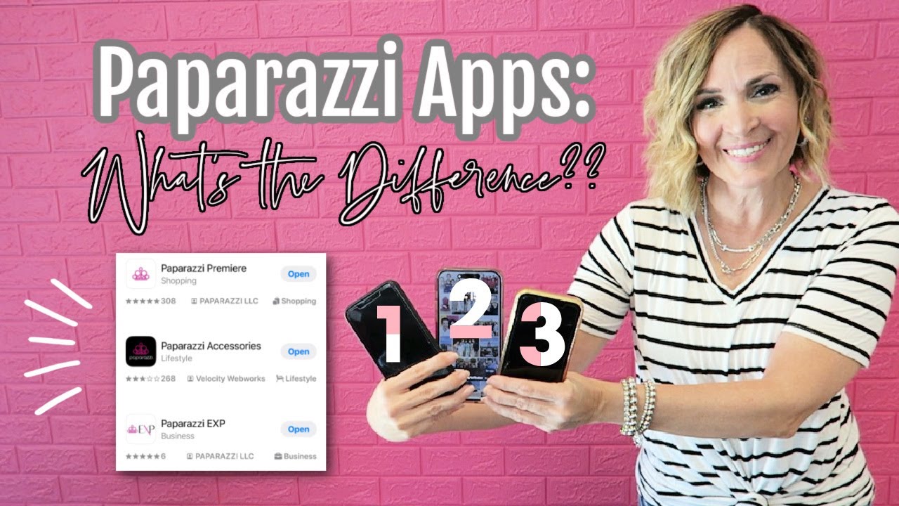 Paparazzi Apps - What's the Difference? - YouTube