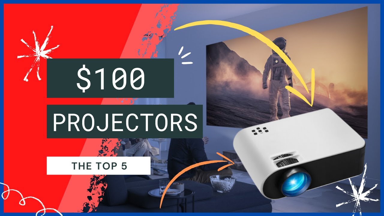 The top 5 best low Budget PROJECTORS in 2021. Under $100 #miniprojector ...