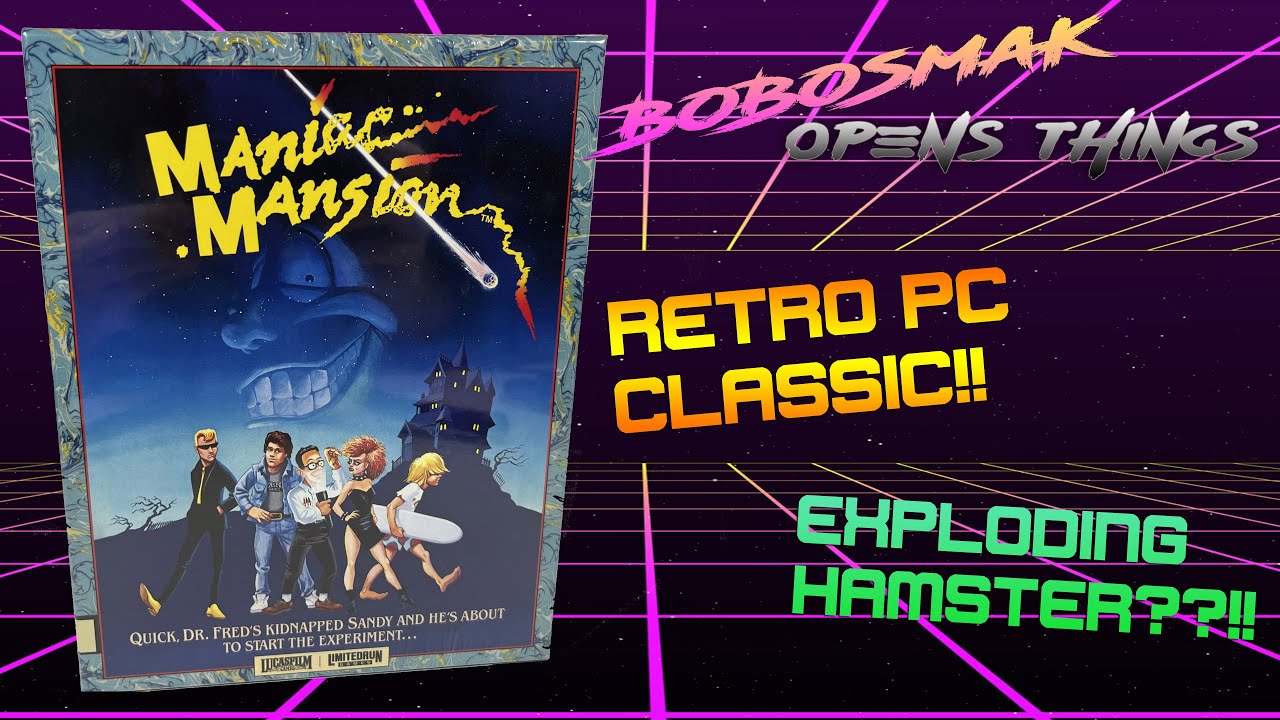PC Unboxing: Maniac Mansion - Collector's Edition (Limited Run Games ...