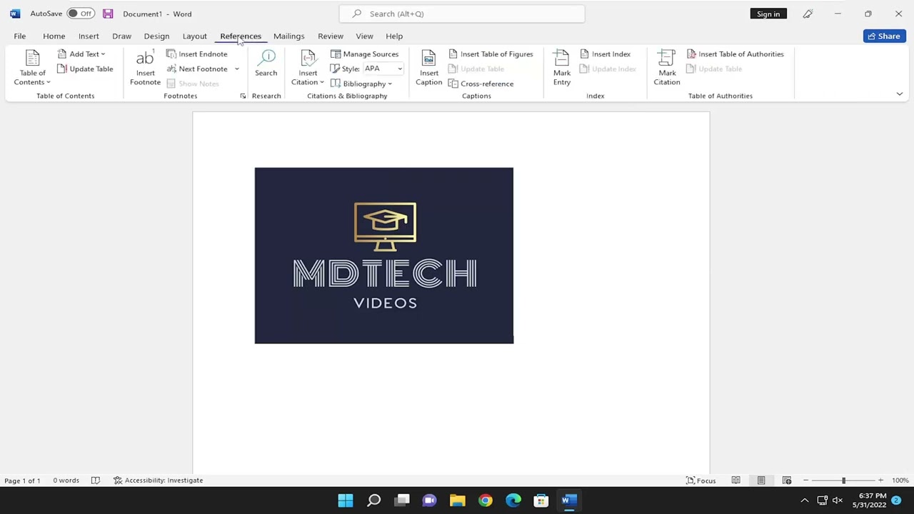 How To Insert Figure Captions And Table Titles In Microsoft Word Tutorial YouTube How To Insert Figure Captions And Table Titles In Microsoft Word Tutorial YouTube