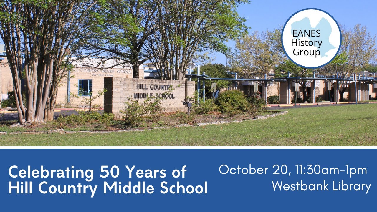 EHG: Hill Country Middle School 50th Anniversary - YouTube