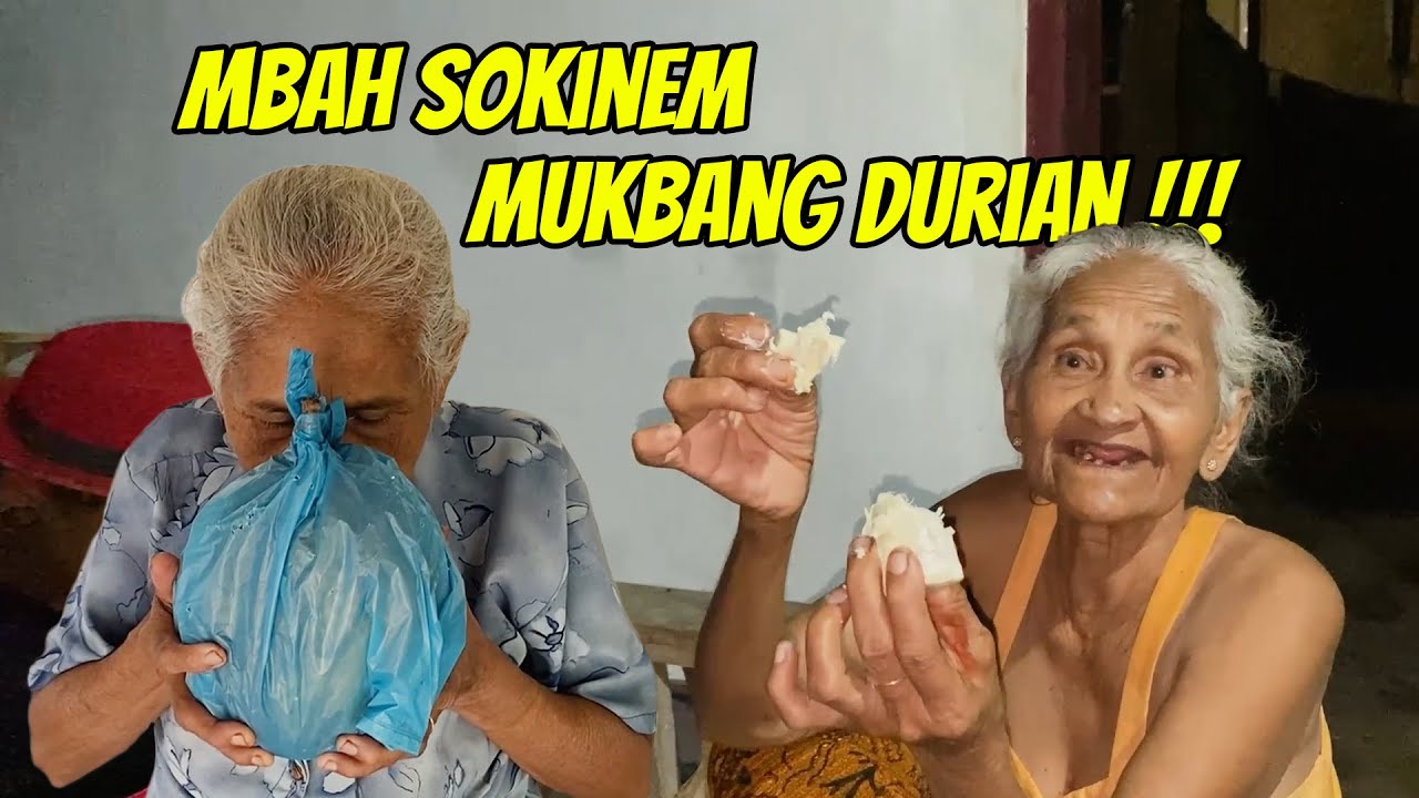 Simbah Doyan Banget Makan Durian | TIM - UK VLOG | Ucup Klaten - YouTube